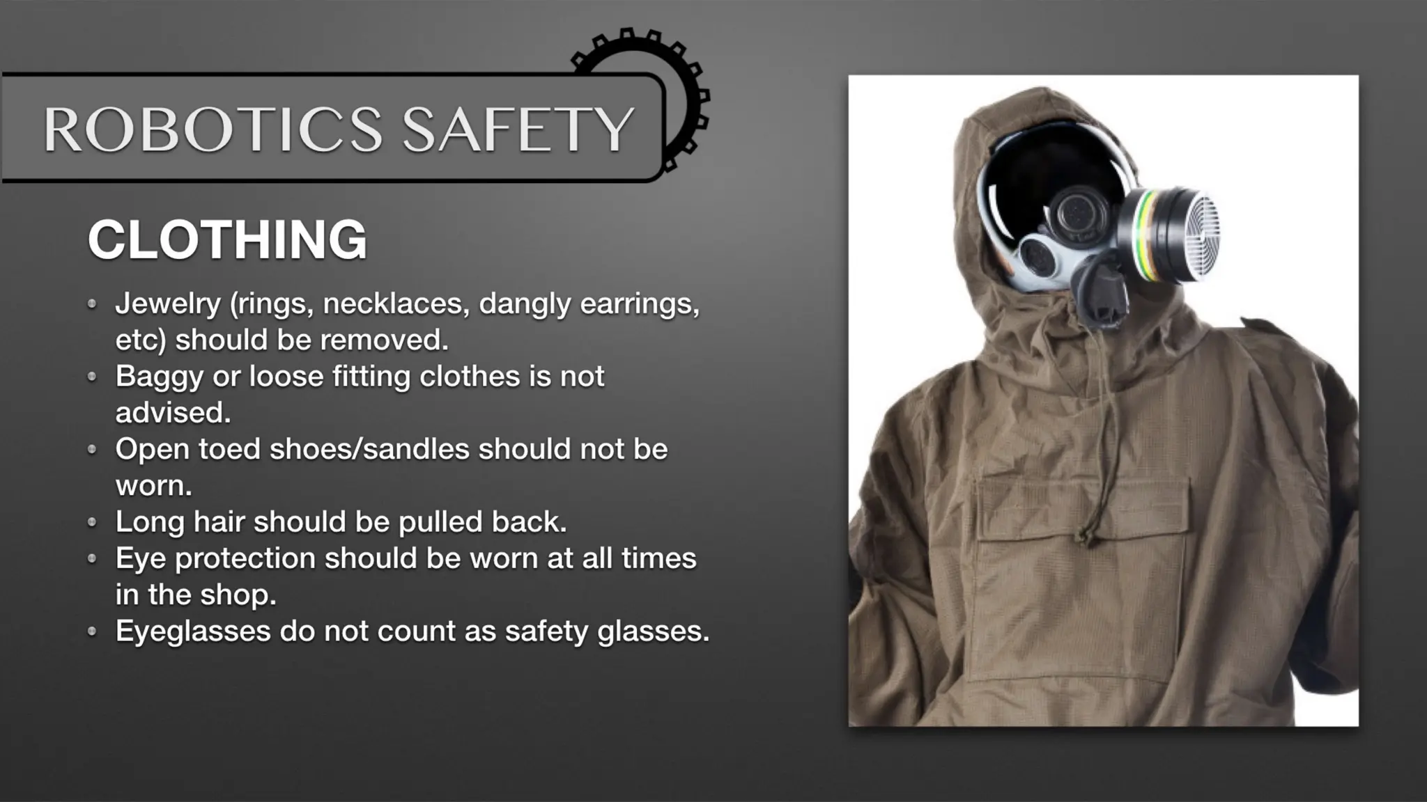 SC Robotics Team Safety Training Presentation | PPTX