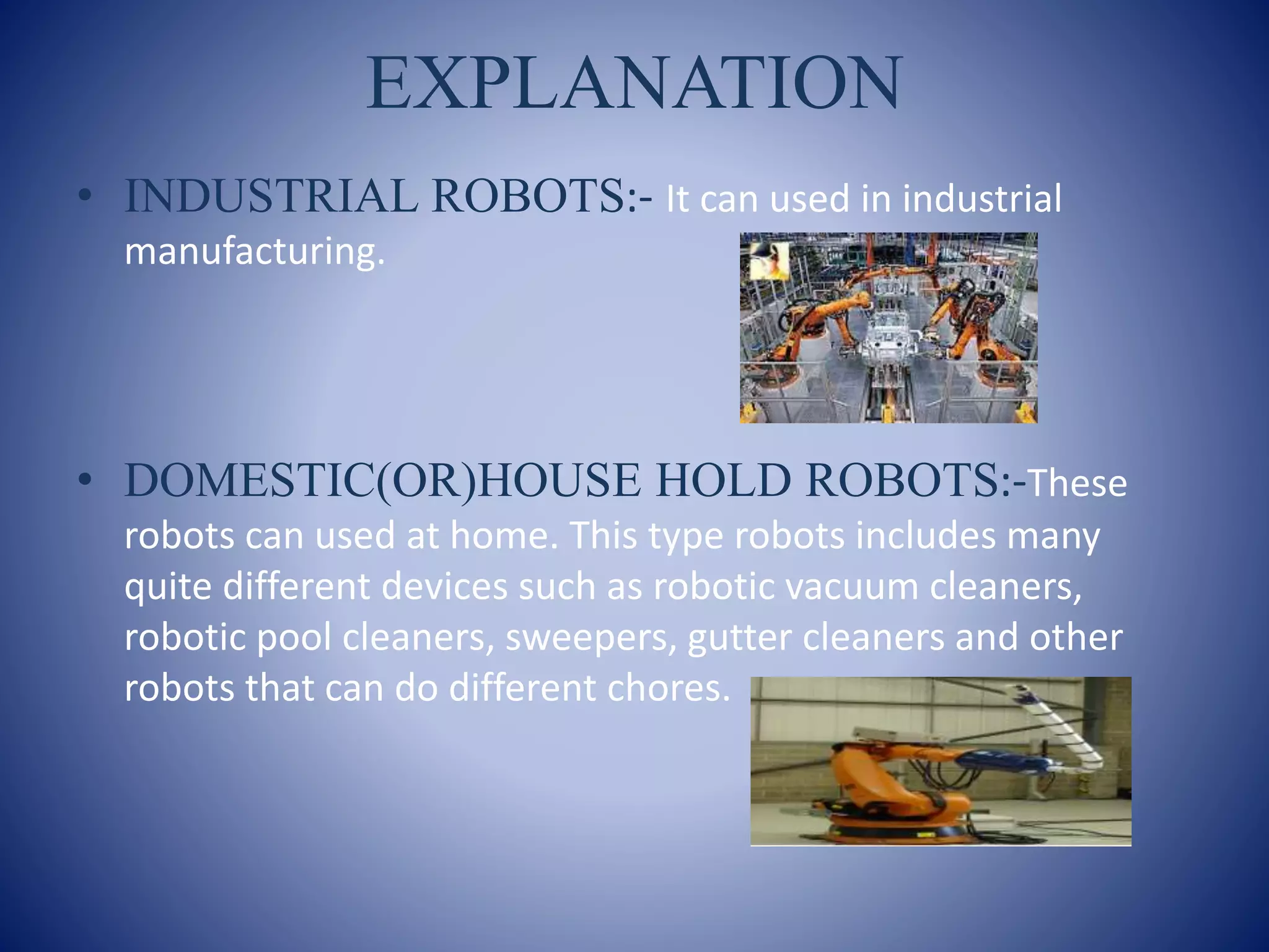 Robotics seminar ppt | PPTX