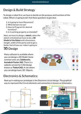 Robotics Starter Guide - Dream School | PDF