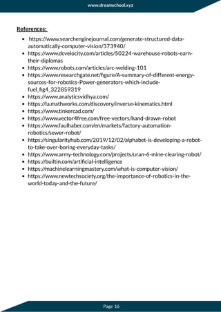 Robotics Starter Guide - Dream School | PDF