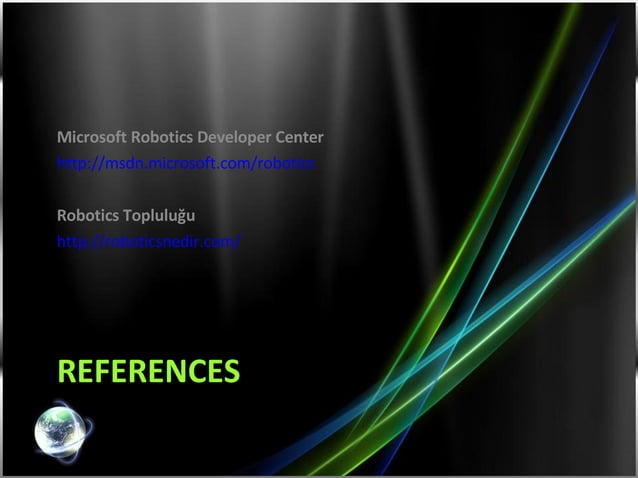 Microsoft Robotics Developer Studio | PPT