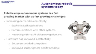 Robotics technical Presentation | PDF | Operating Systems | Computer Software and Applications