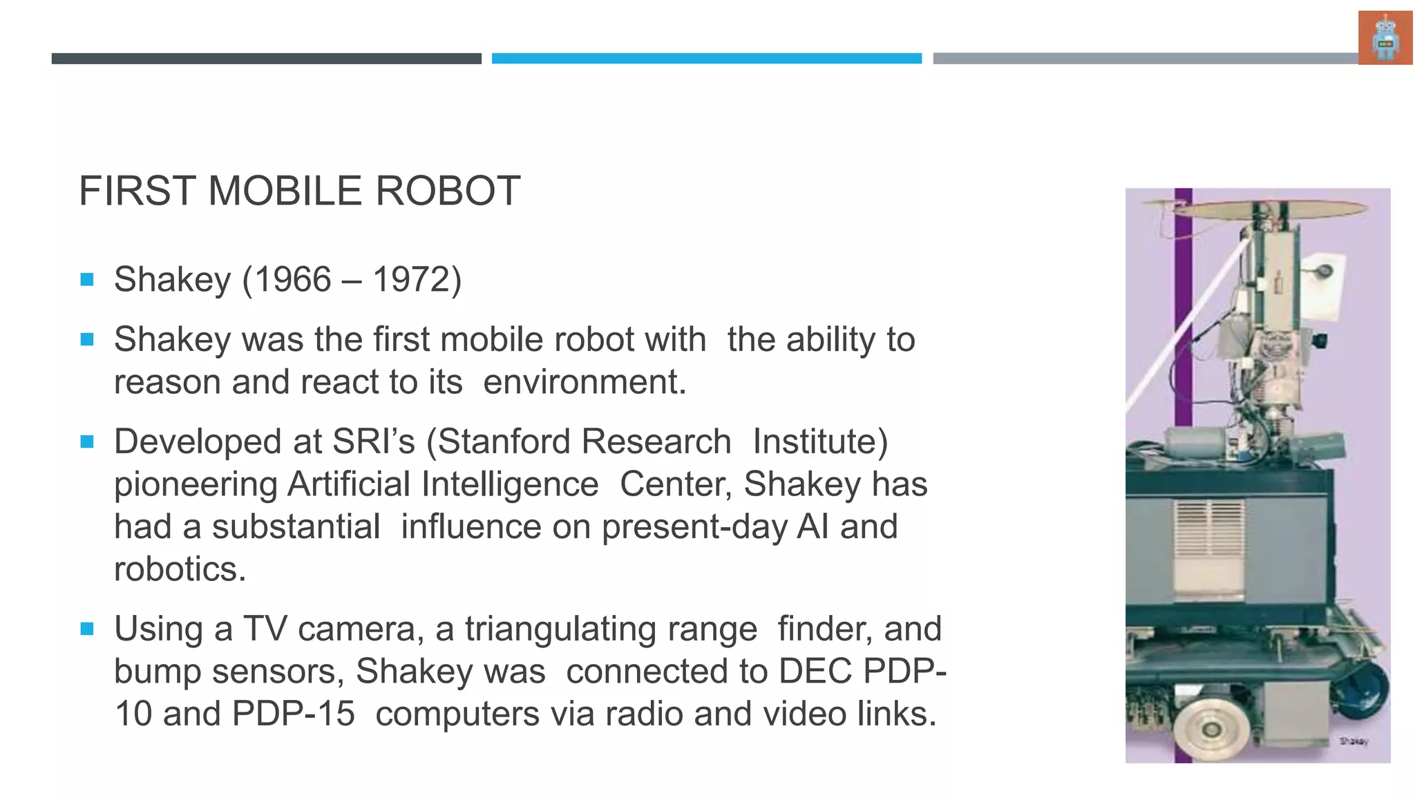 introduction to Robotics (the role of computer science) | PPTX
