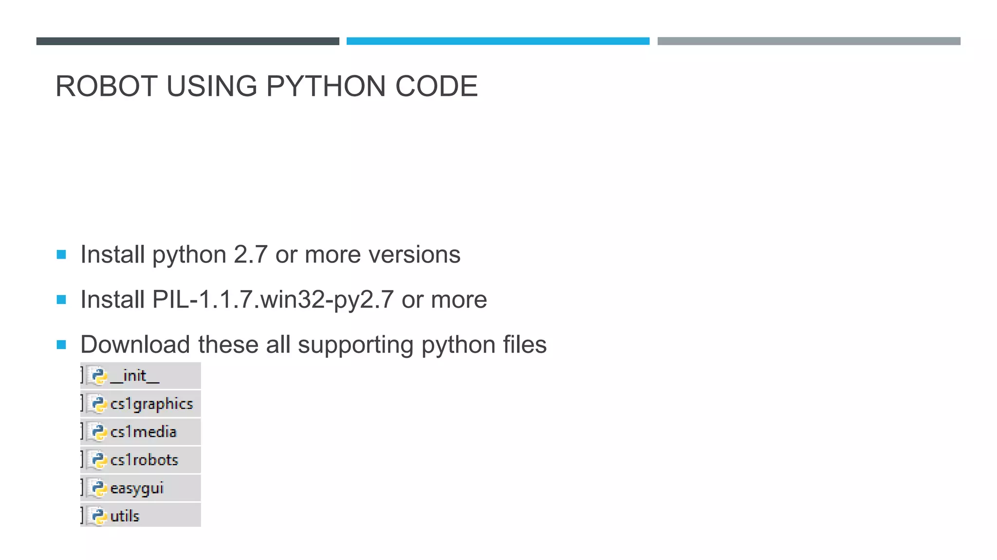 introduction to Robotics (the role of computer science) | PPTX