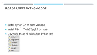 introduction to Robotics (the role of computer science) | PPTX