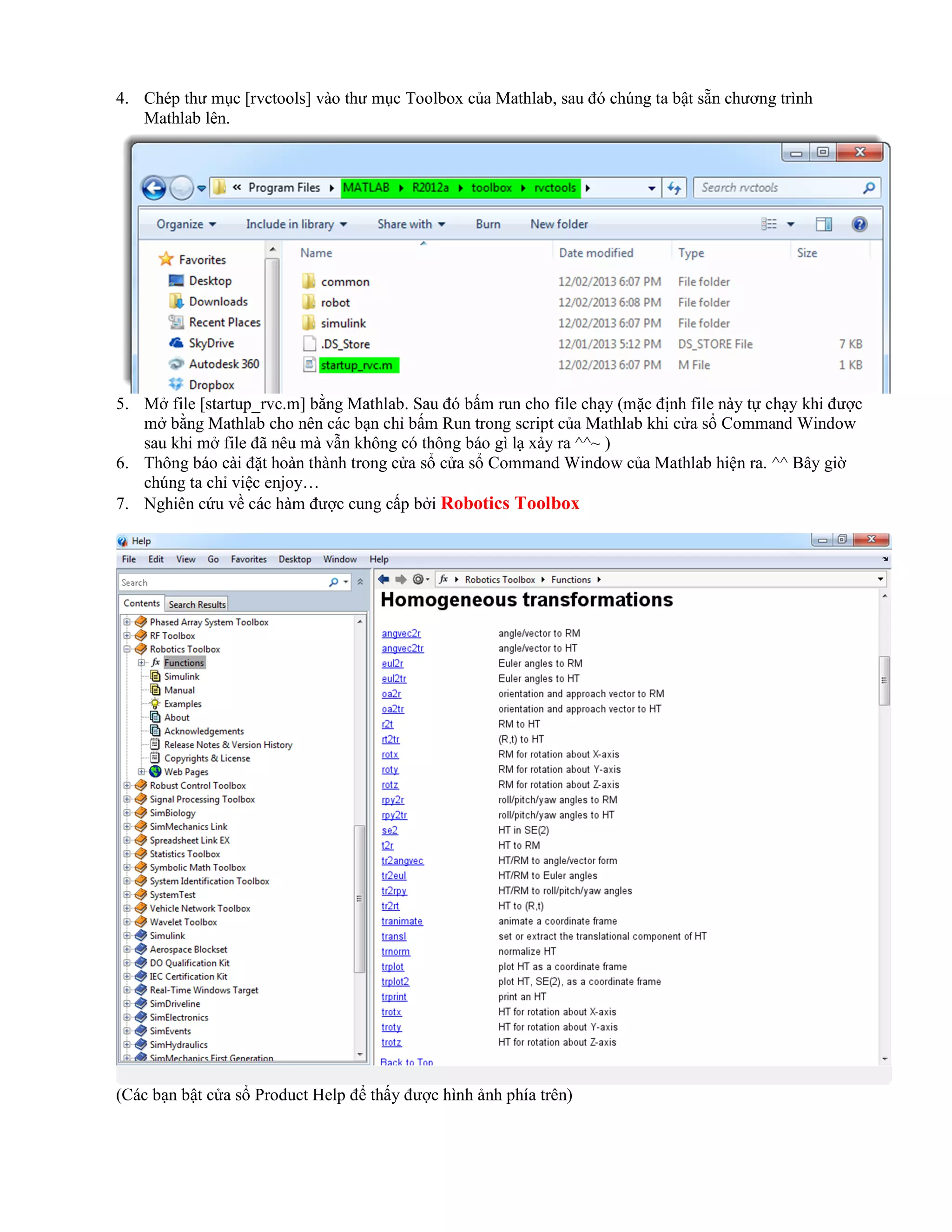 Robotics toolbox | PDF