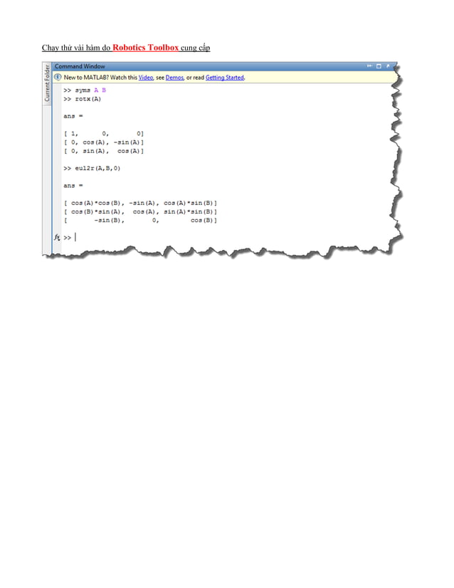 Robotics toolbox | PDF