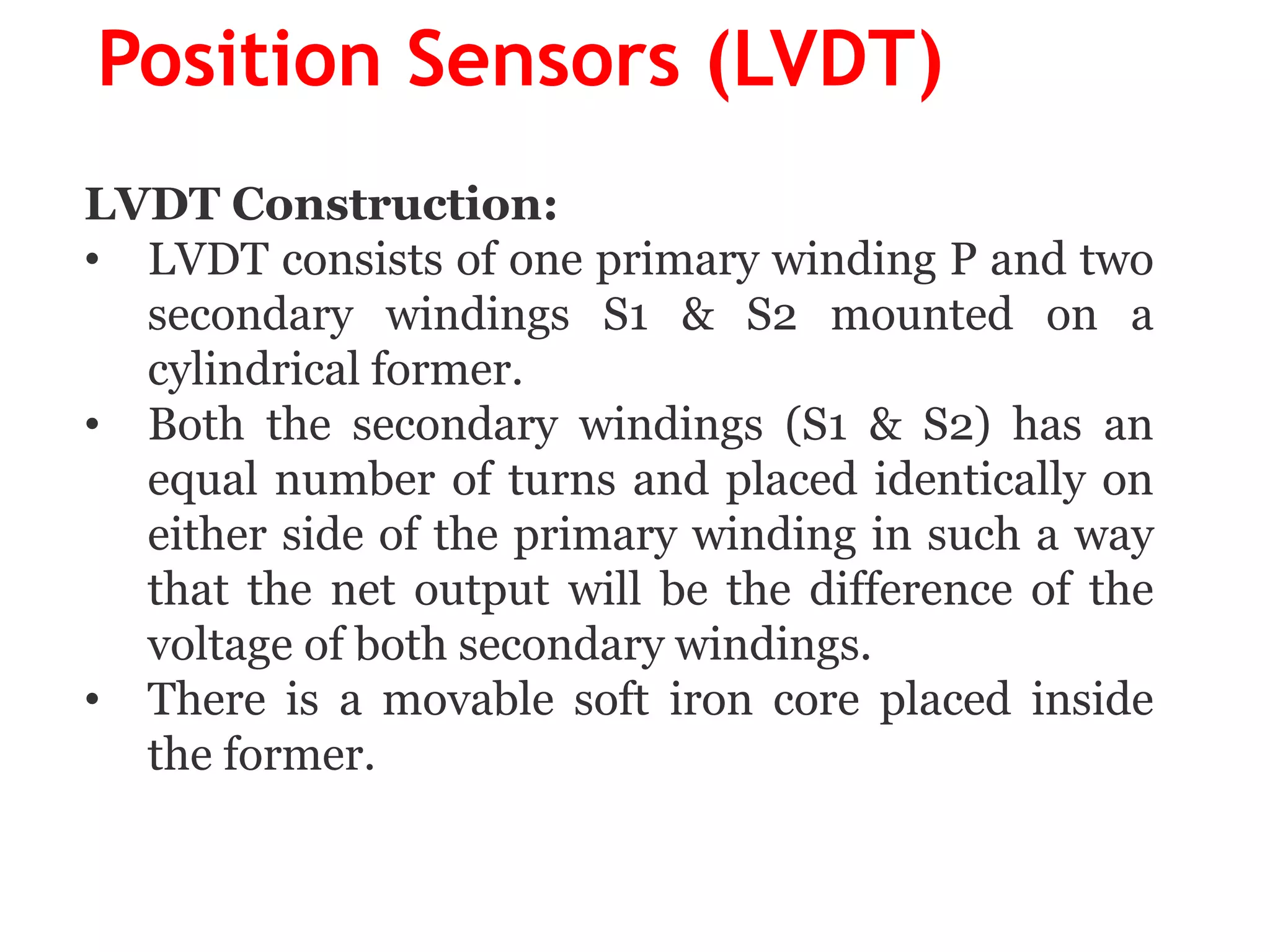 Robotics unit3 sensors | PDF