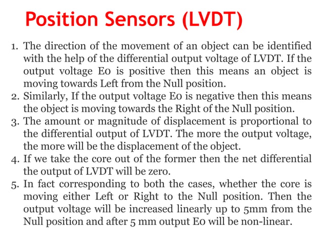 Robotics unit3 sensors | PDF
