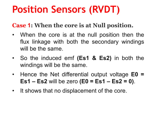 Robotics unit3 sensors | PDF