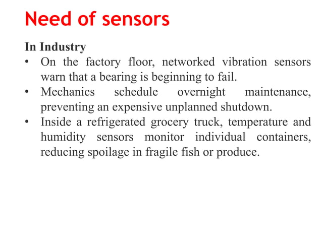 Robotics unit3 sensors | PDF