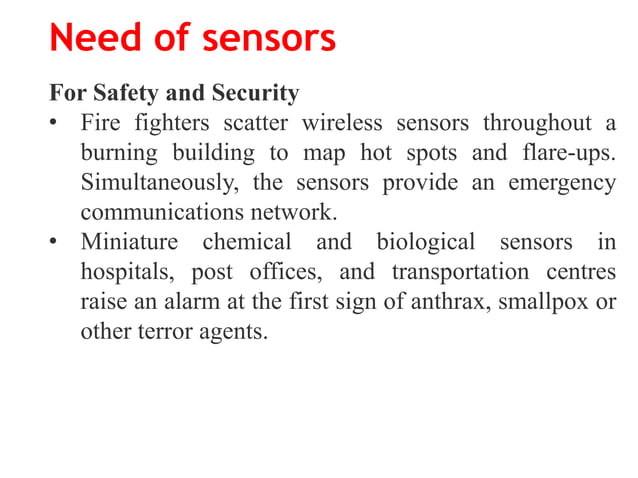 Robotics unit3 sensors | PDF
