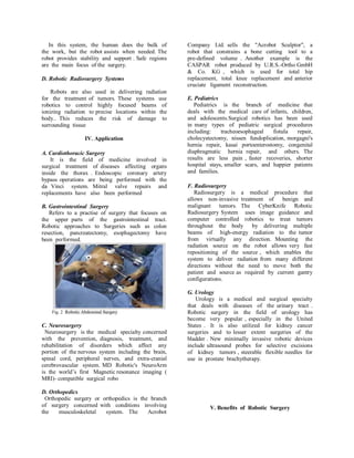 Robotic surgery | PDF