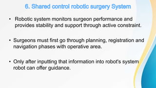 Robotic surgery | PPTX