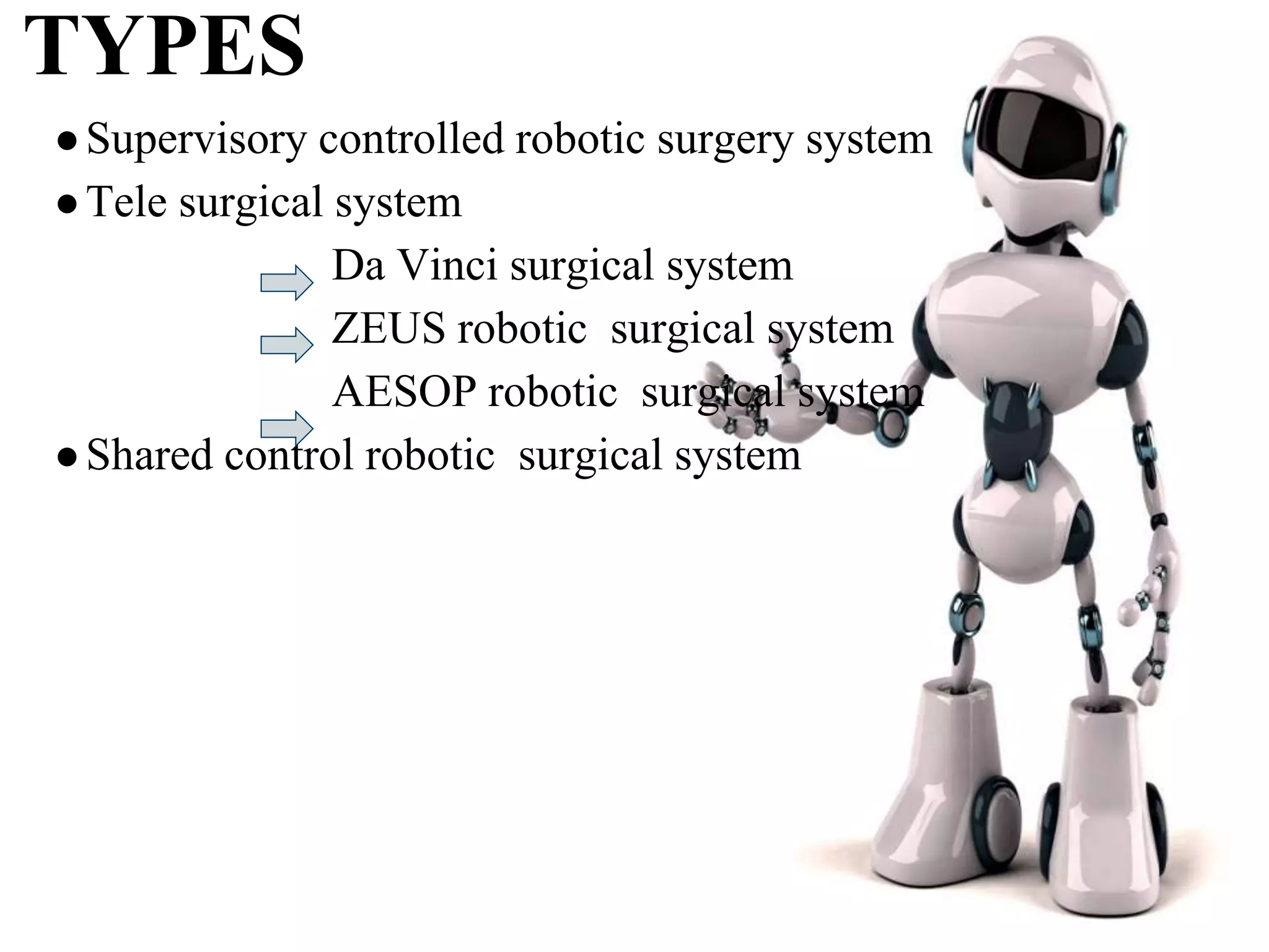 Robotic surgery | PPTX