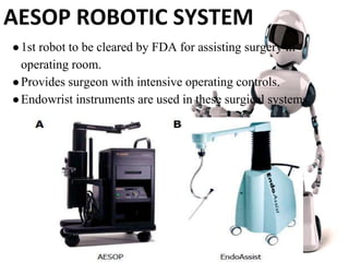 Robotic surgery | PPTX | Physical Therapy | Wellness