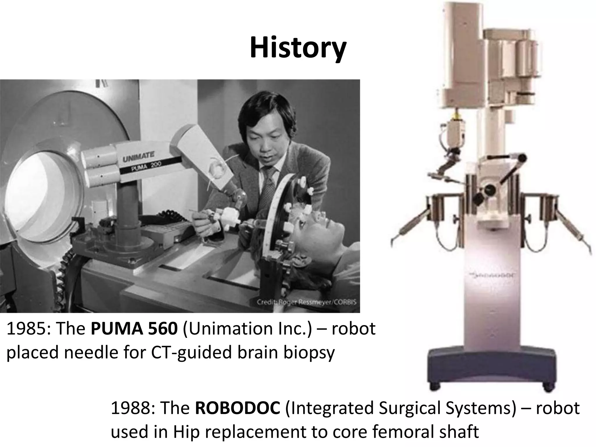 Robotic surgery - Principles | PPTX