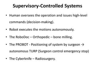 Robotic surgery - Principles | PPTX