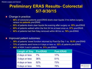 Robotic surgery and cancer gastrointestinal and thoracic | PDF