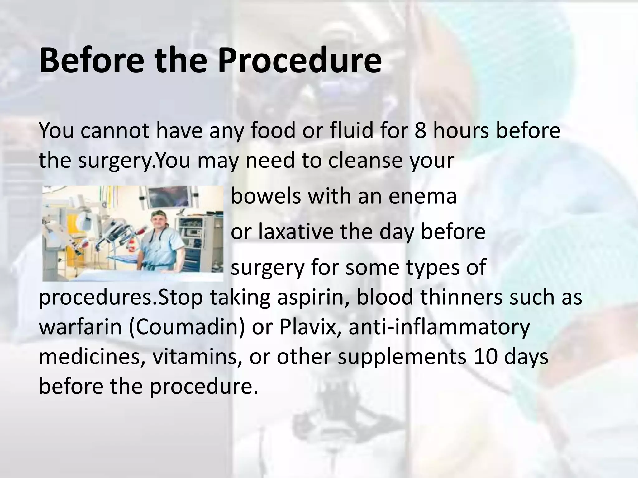 Robotic surgery animation | PPTX