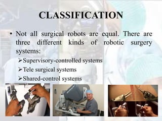 Robotic surgery animation | PPTX