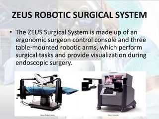 Robotic surgery animation | PPT