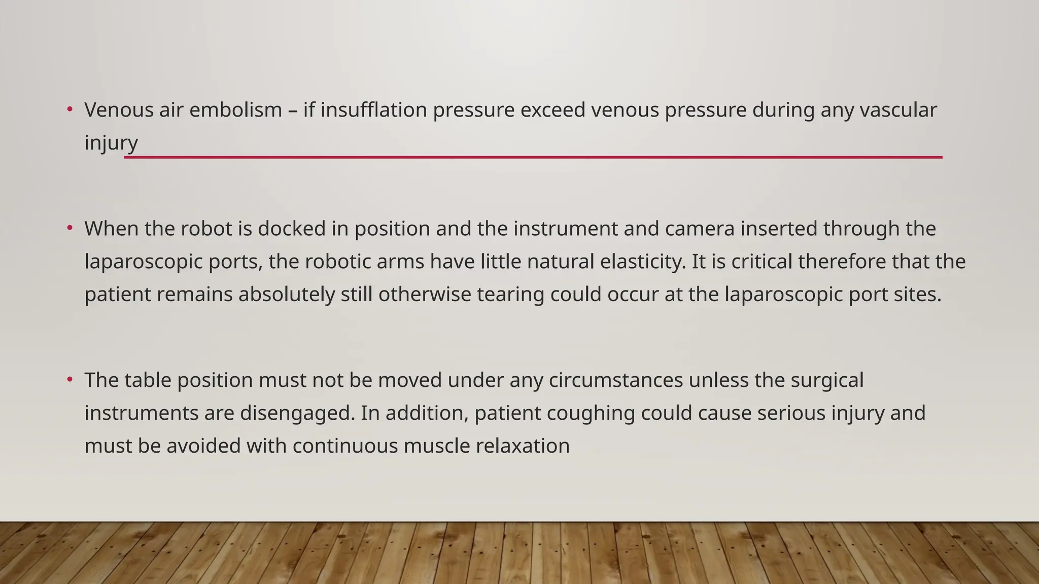anaesthesia considerations in Robotic surgery final.pptx