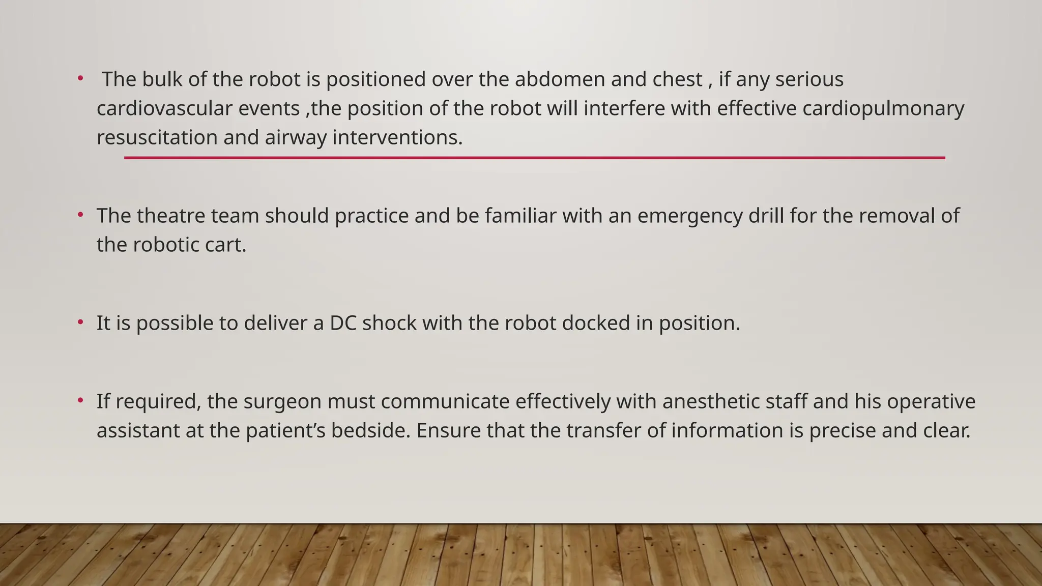 anaesthesia considerations in Robotic surgery final.pptx