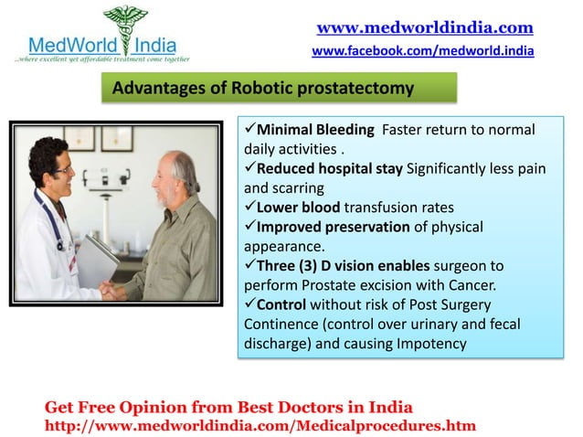 Robotic Surgery for Prostatectomy | PPTX