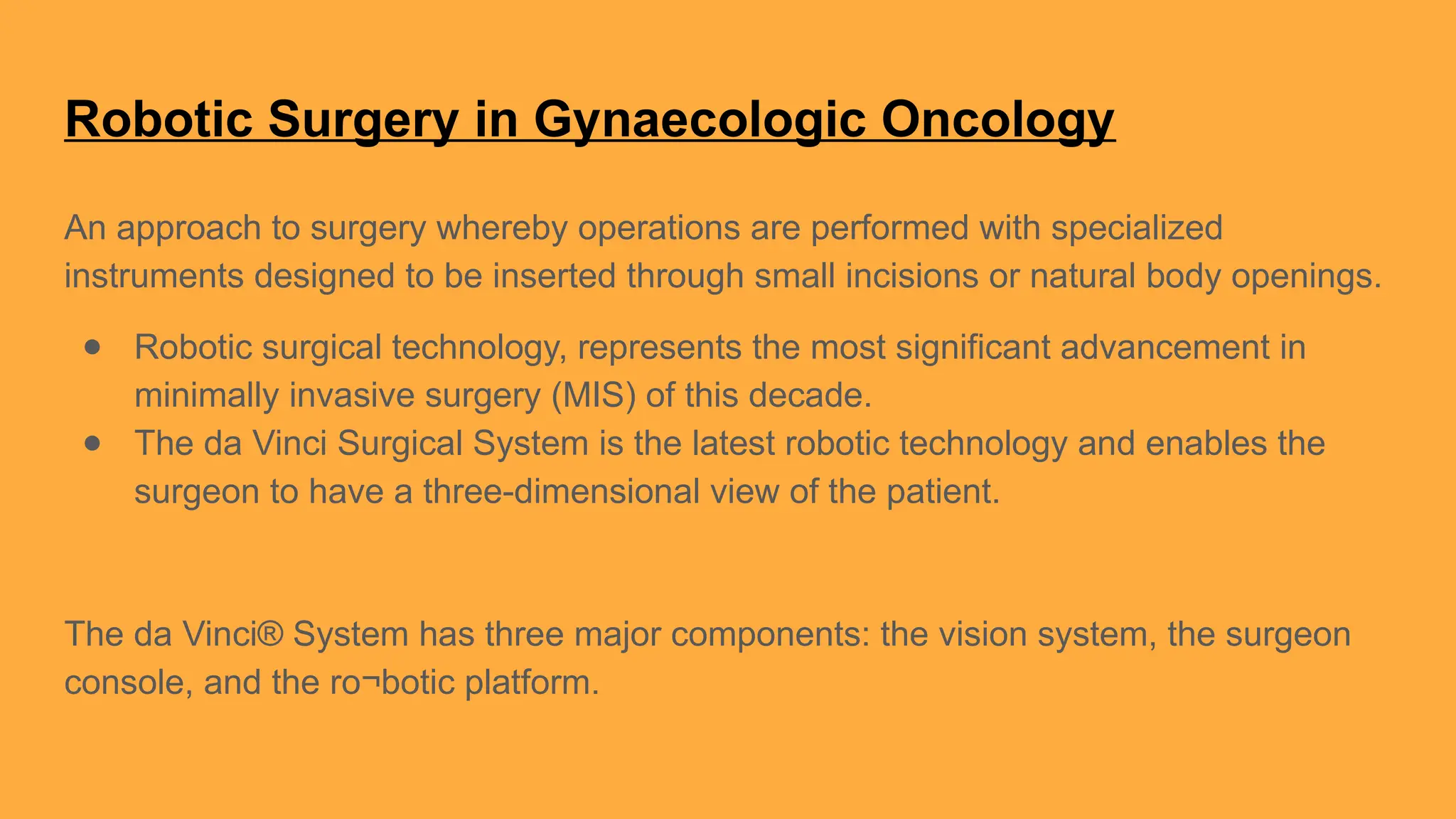 Robotic Surgery in Gynecologic Oncology Delhi _ Dr. Kanika.pptx