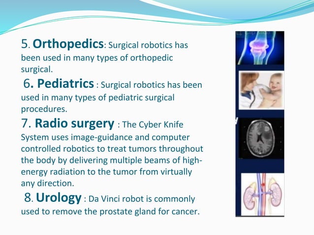 Robotic Telesurgery Robotic surgery is : “ROBOT ASSISTED” SURGERY ...