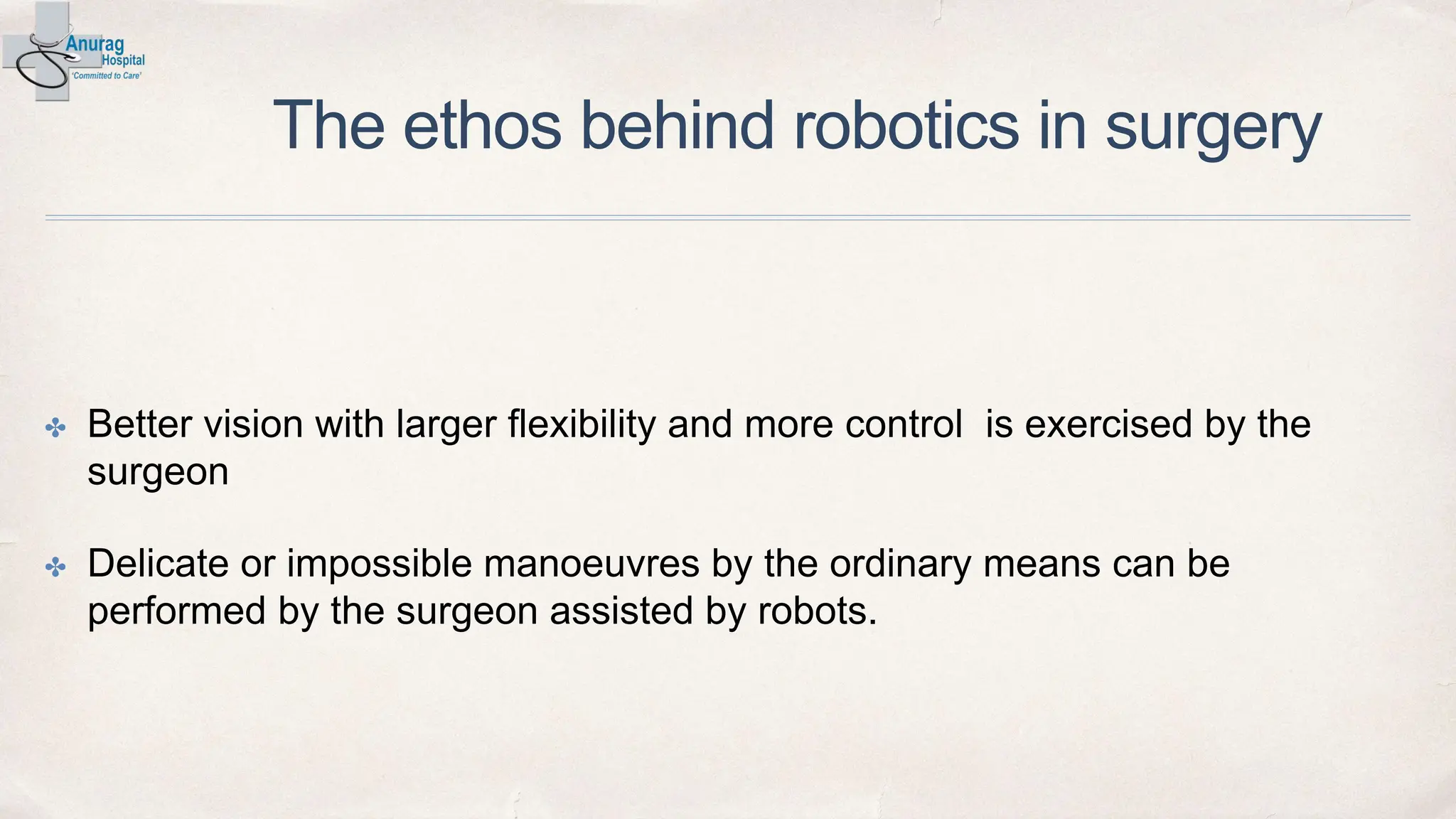 Robotic surgery - advantages and disadvantages | PPTX