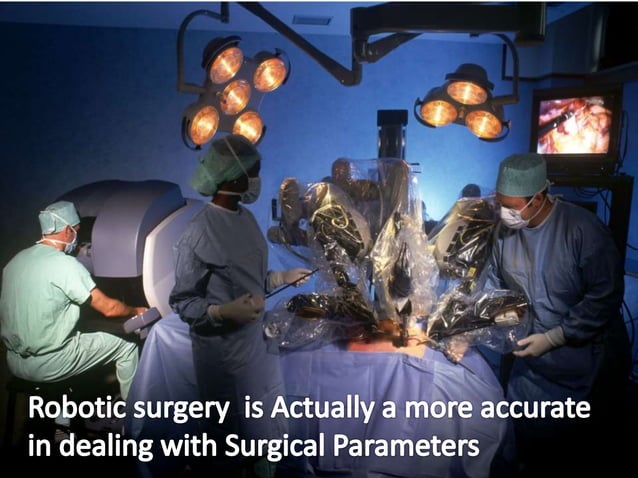 Robotic surgery presentation | PPTX