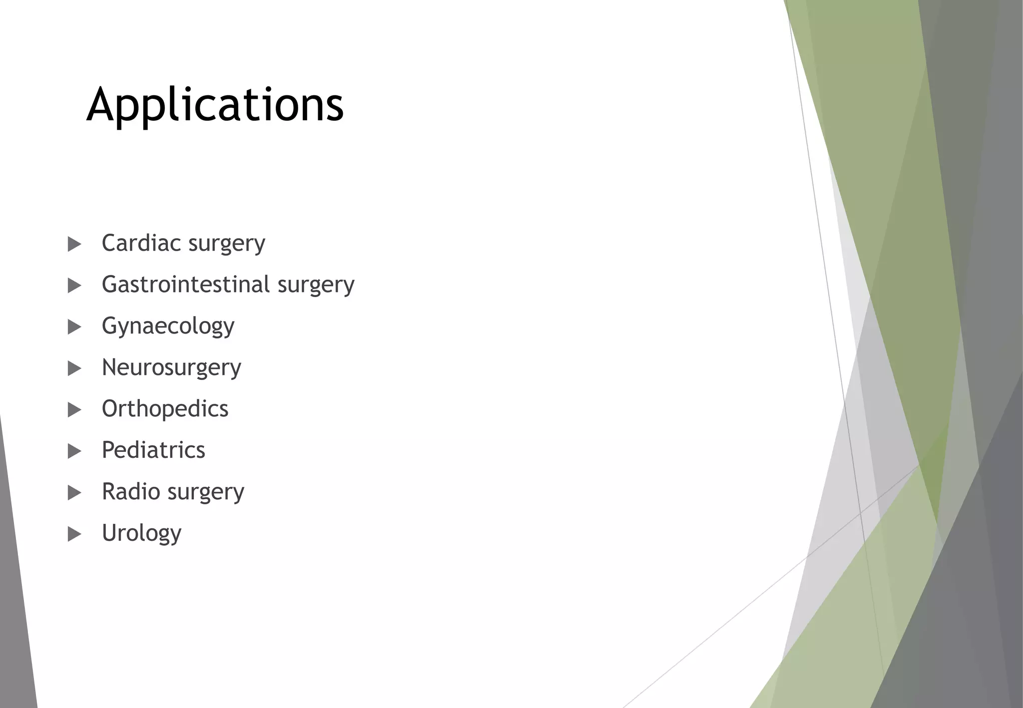 Robotic surgery | PPTX