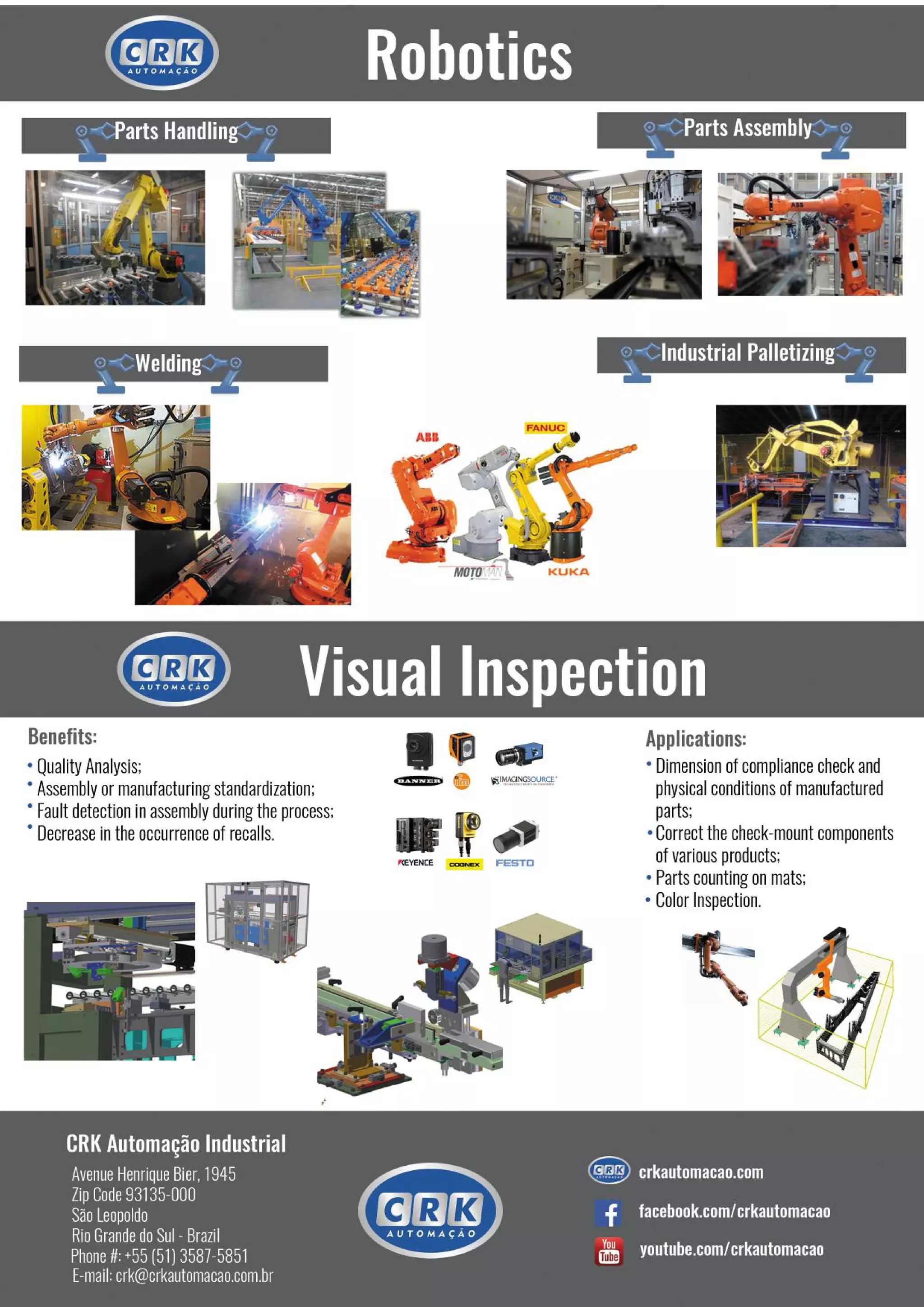 Robotics and Visual Inspection | PDF