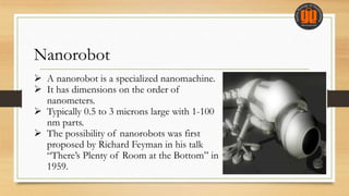 Nano-Robotics Technology | PPTX | Robotics | Technology & Computing