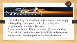 Nano-Robotics Technology | PPTX | Robotics | Technology & Computing