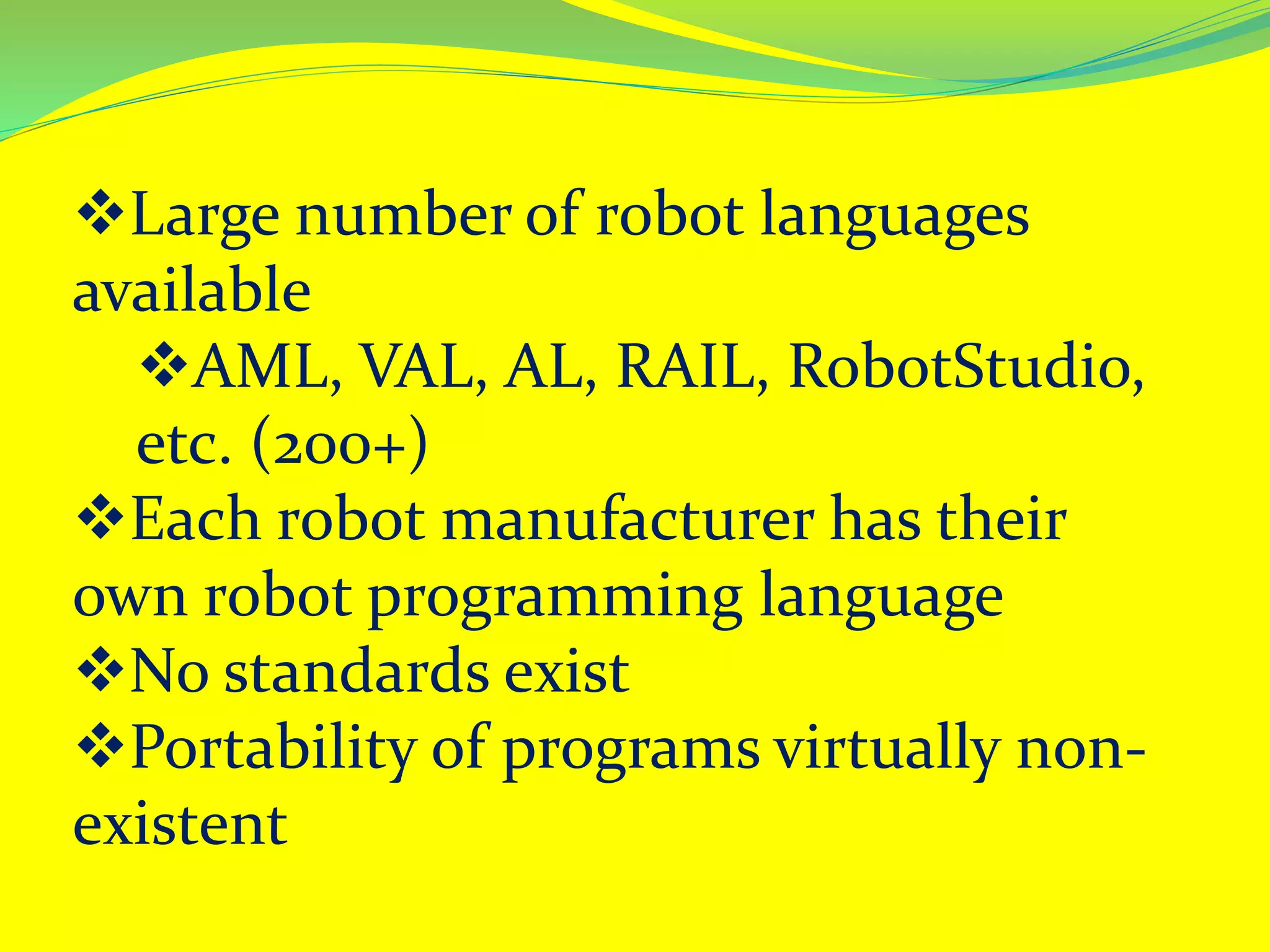 Robotic technology | PPTX