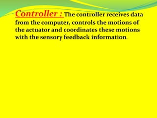 Robotic technology | PPTX