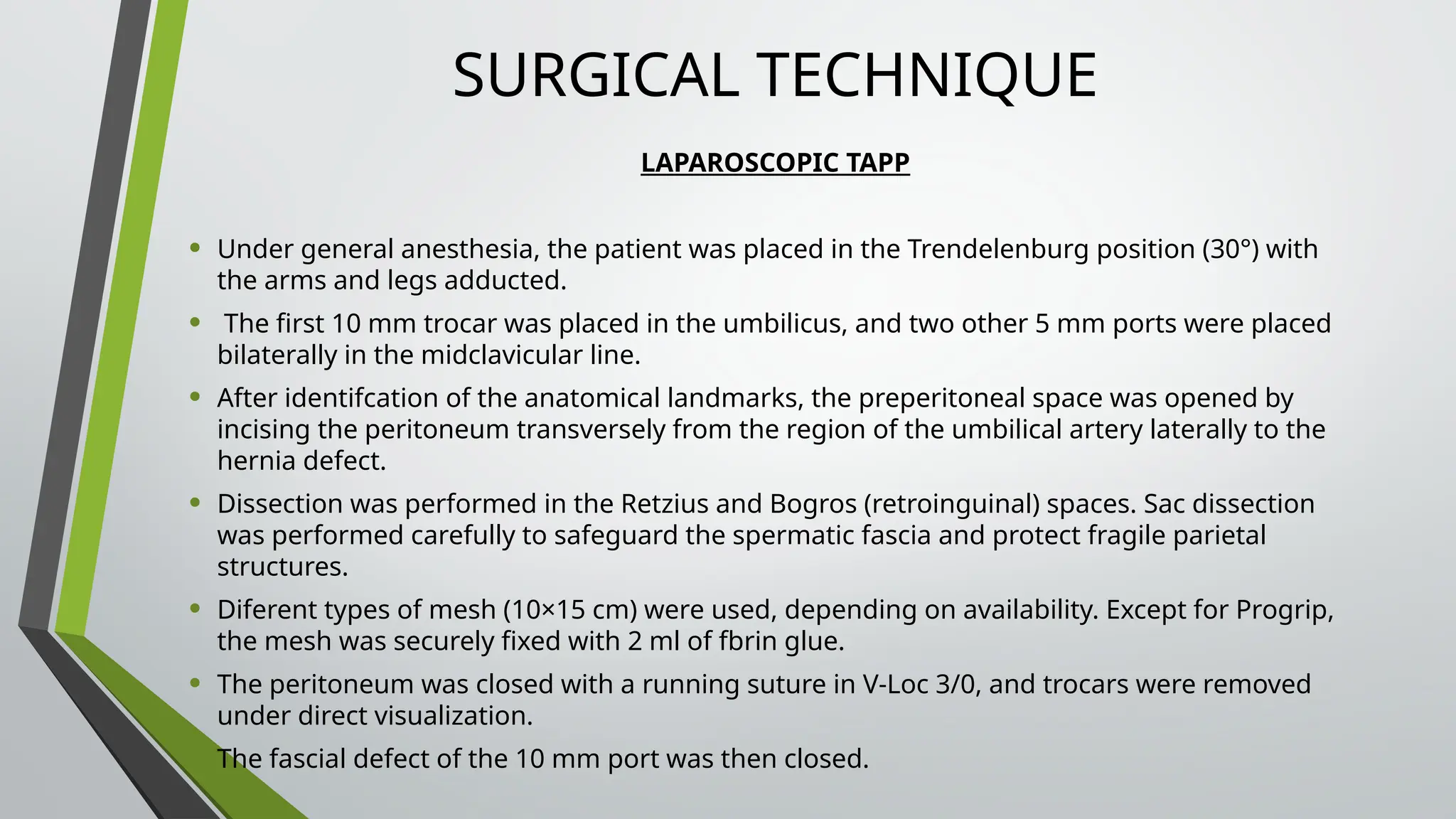 Robotic versus laparoscopic (1).pptx vs tAPp | PPT
