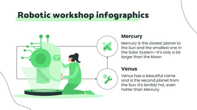 Robotic Workshop Infographics by Slidesgo.pptx | Astrology | Religion ...