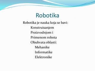 Robotika | PPTX