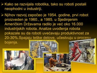 Robotika vesna-andjelkovic | PPTX