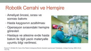 Robotik Cerrahi(DaVinci) Hemşireliği.pptx