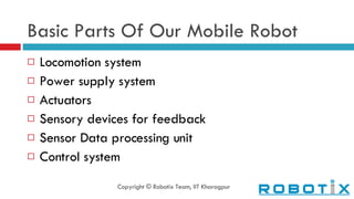 Robotix Tutorial 6 | PPS | Robotics | Technology & Computing