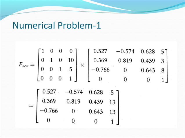 Robot kinematics | PPT | Programming Languages | Computing