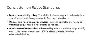 robot lecture 2 which is continution to robo lecture 1 | PPT