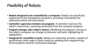 robot lecture 2 which is continution to robo lecture 1 | PPT