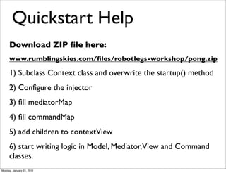 Robotlegs Introduction | PDF