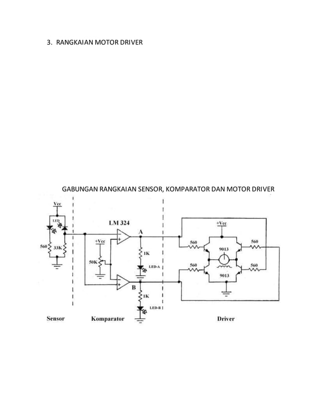 Robot line follower analog | PDF